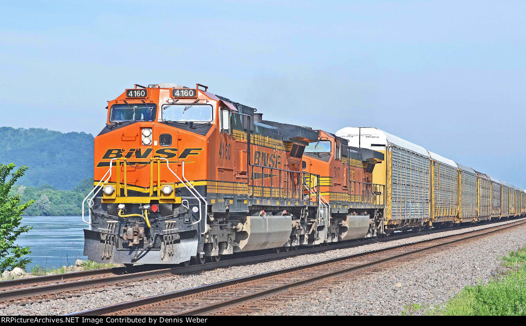 BNSF 4160, BNSF's St.Croix Sub.